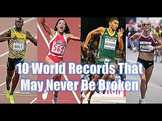 Top 10 World Records That May Never Be Broken || Top Track World Record ...